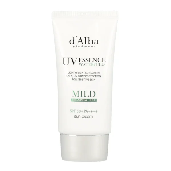 d'Alba - Waterfull Mild Sun Cream SPF50+ PA++++, 50ml - Qudo