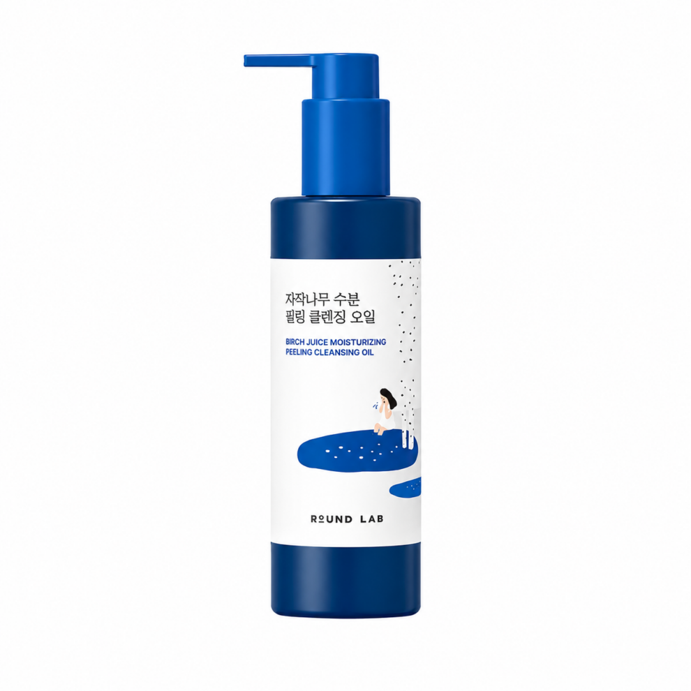 Round Lab - Birch Juice Moisturizing Peeling Cleansing Oil, 200ml - Qudo